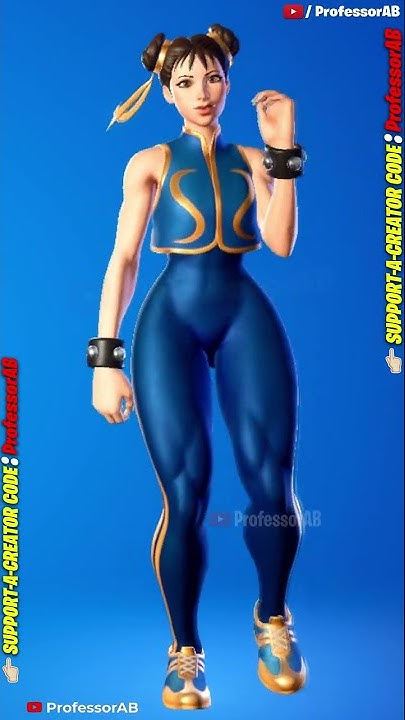 New Fortnite Jiggle Jiggle Tiktok Emote With Chun Li Thicc Skin 🍑😘😍😱🔥