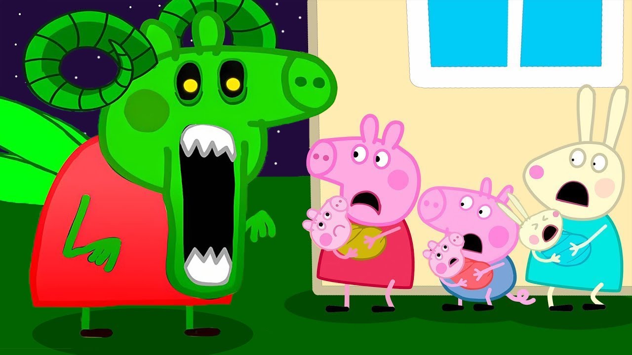 Zombie Apocalypse, Sheep Monster Attacks Maternity Hospital | Peppa Pig ...