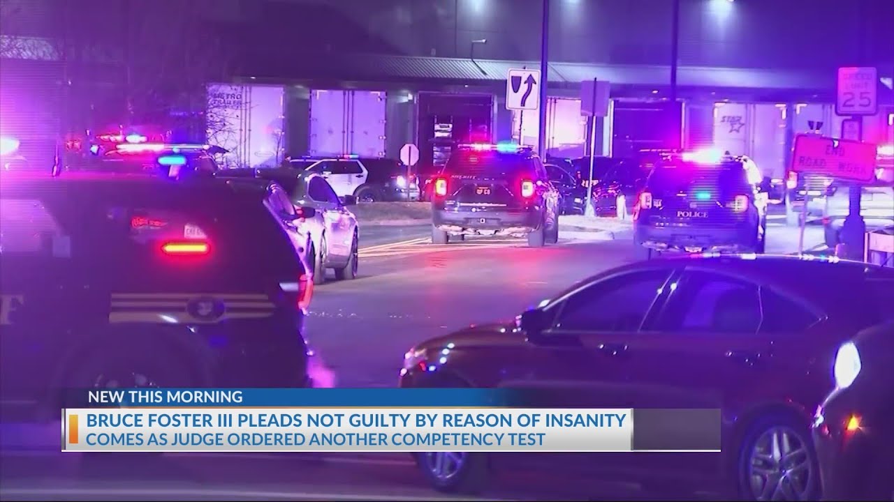 Bruce Foster III enters insanity plea in New Albany shooting - YouTube