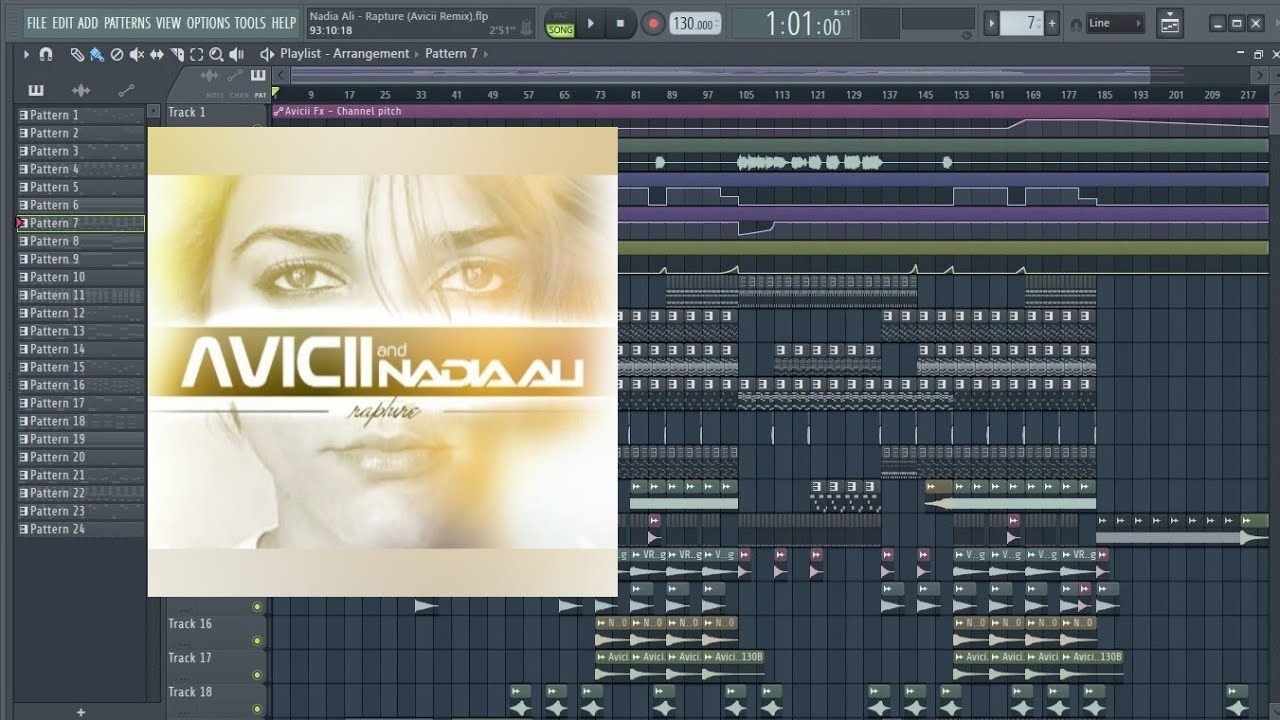 Nadia Ali - Rapture (Avicii Remix) [Fl Studio Full Remake + FLP] - YouTube