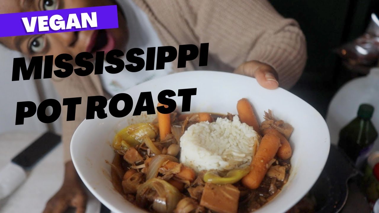 Vegan Mississippi Pot Roast/ Mock Meat Free!!! - YouTube