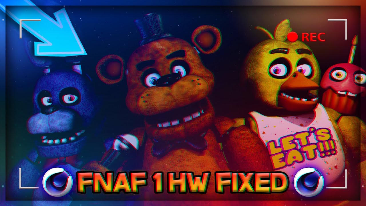 JE VOUS DONNE LE PACK FNAF TEAM VR HW POUR CINEMA 4D - YouTube