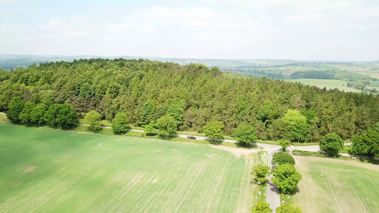 Leeds countryside by drone - Weardley (near Harewood House) - YouTube