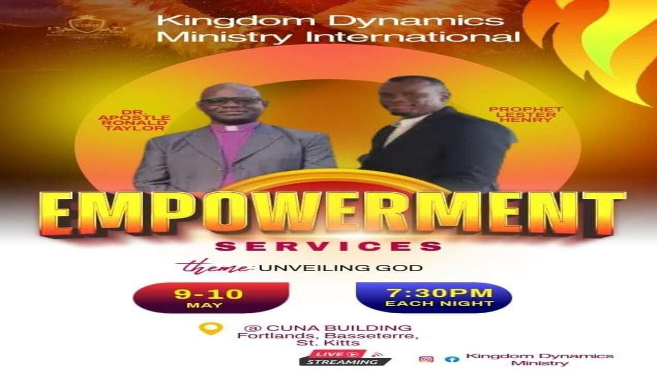 Empowerment Services Night #1 | Thursday 9th May 2024 | Cuna Conference ...