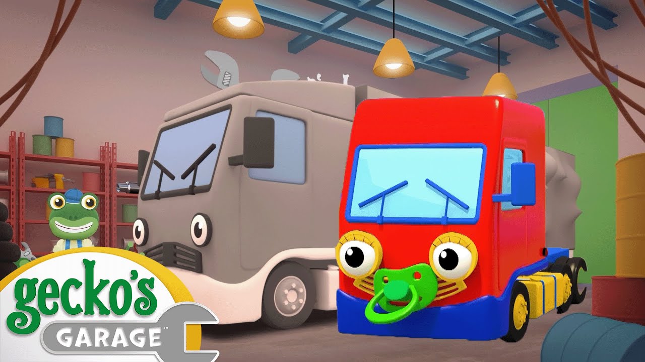 Larry The Lorry | Baby Truck | Gecko's Garage | Kids Songs - YouTube