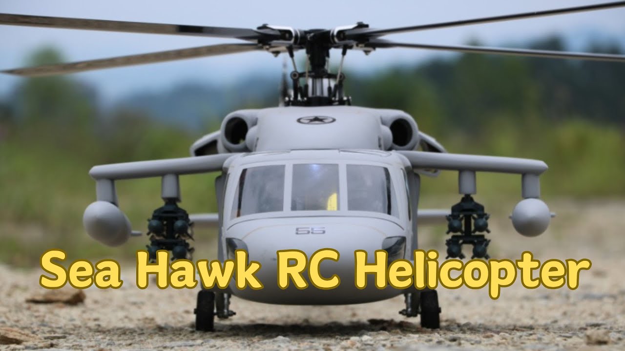 MH60S Sea Hawk RC Helicopter Armed to the Teeth, Test Flight Unveiled ...