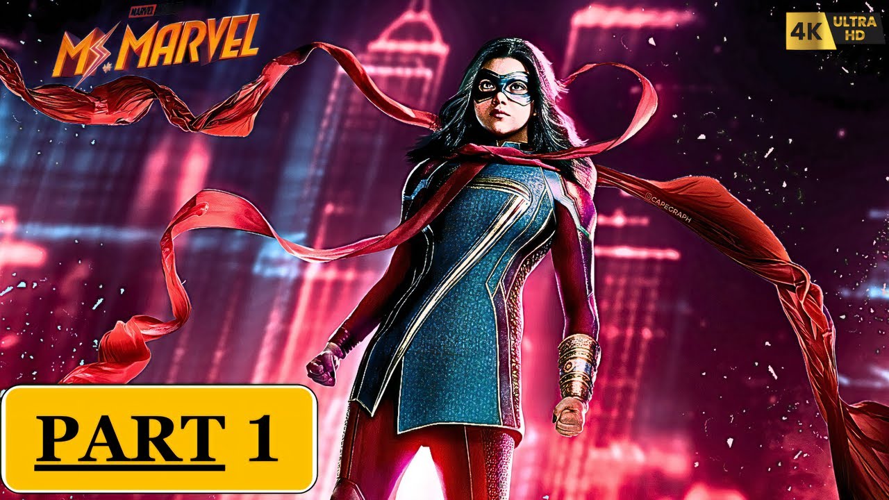 MARVEL'S AVENGERS Ms. Marvel Full Gameplay Walkthrough Part 1 [4K 60FPS ...