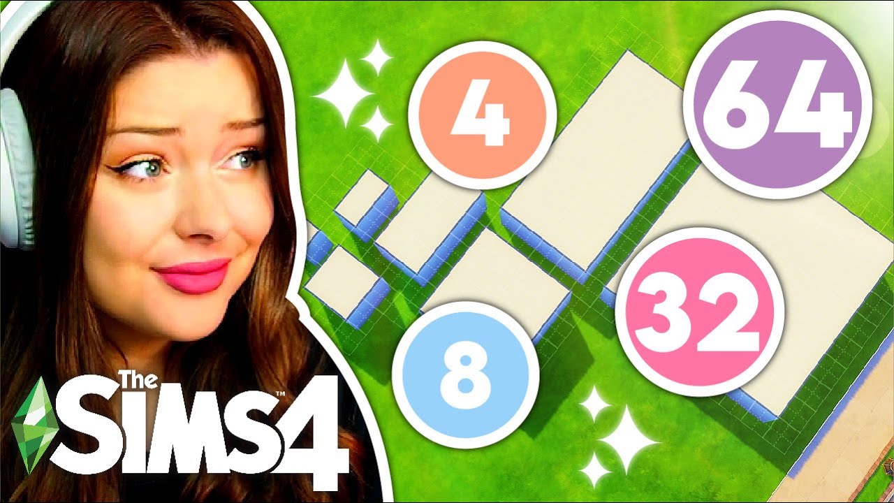 Building a House in The Sims 4 But Each Room DOUBLES in Size ?? Sims 4 ...