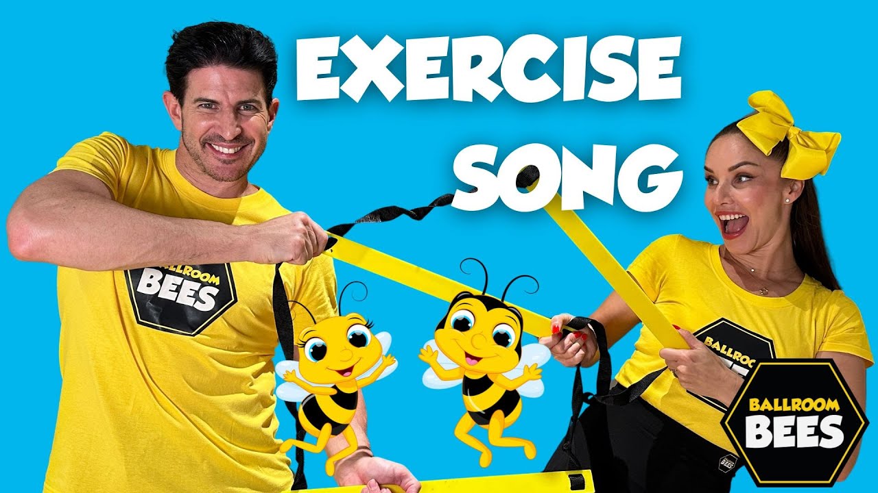THE EXERCISE SONG WITH BALLROOMBEES | High Energy Dance Warm Up ...