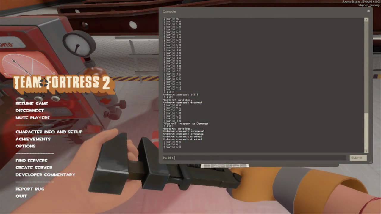 Team Fortress 2 - Build Infinite Sentries as Engineer - Tutorial - YouTube