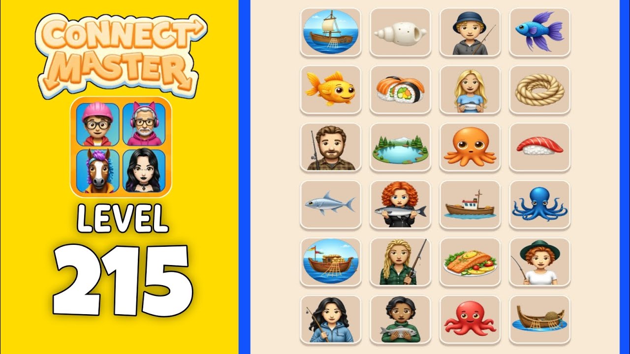 Connect Master level 215 solution - YouTube