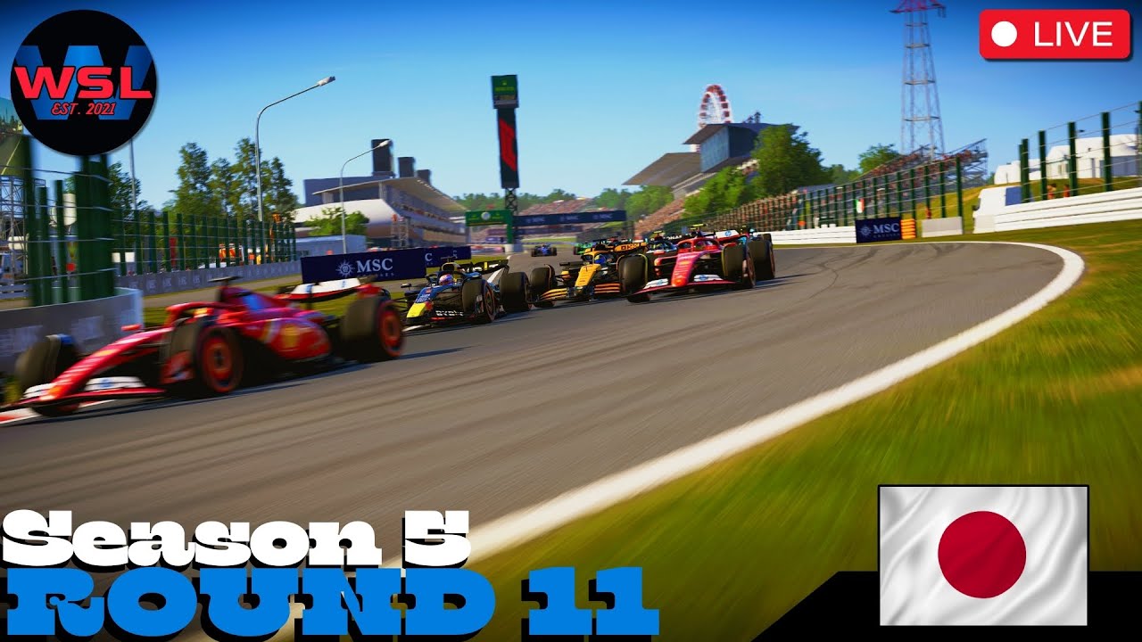 WSL S5 | Round 11: Japan | F1 24 - YouTube