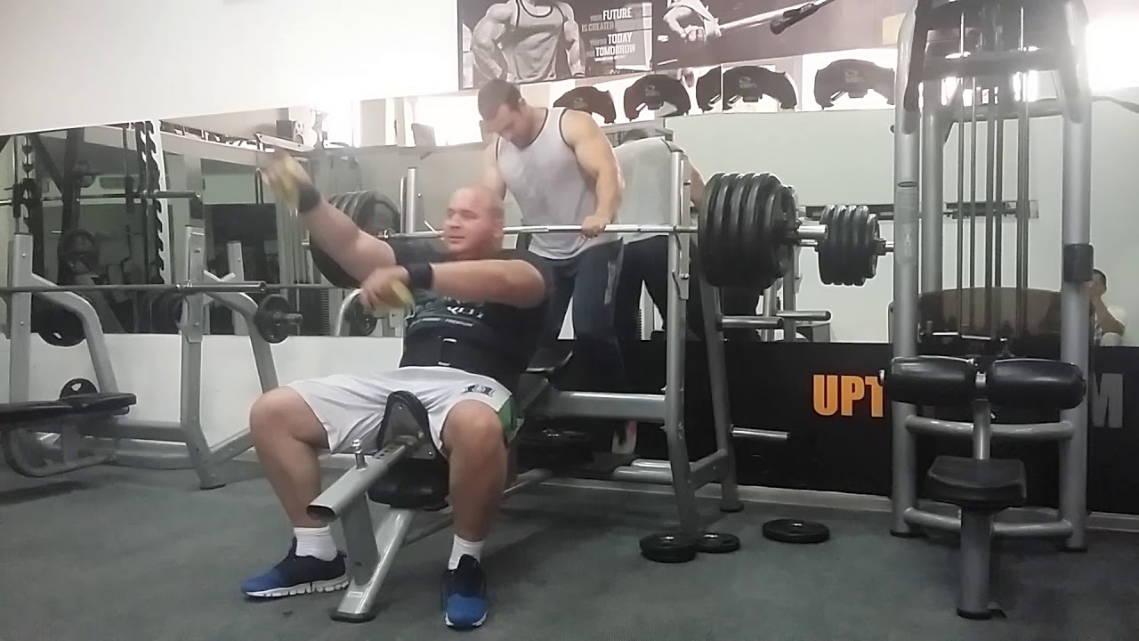 KOSI BENCH 200KG X 2 UPTOWN GYM 2018. - YouTube