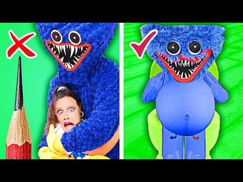 Huggy Wuggy & Mommy Long Legs Are Alive! || Making DIY Secret Room by Kaboom GO