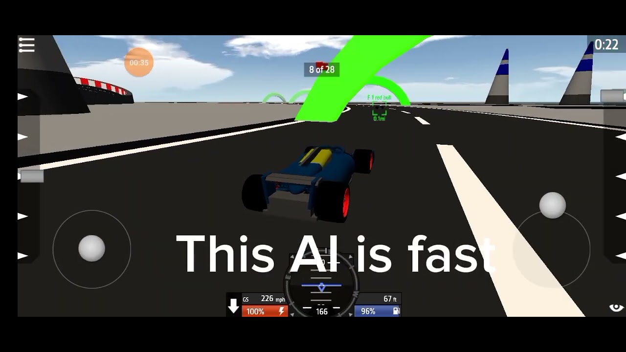 F1 racing in simpleplanes - YouTube