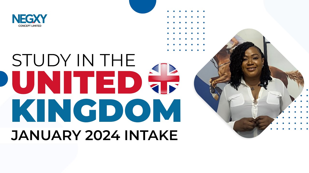 How to begin your study process to the UK; January 2024 intake - YouTube