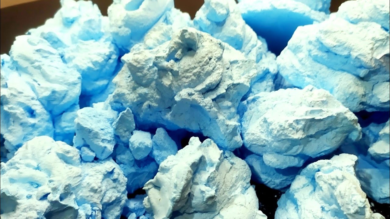 Crunchy Blue reforms ,satisfying , ASMR #oddlysatisfying #asmrsounds ...