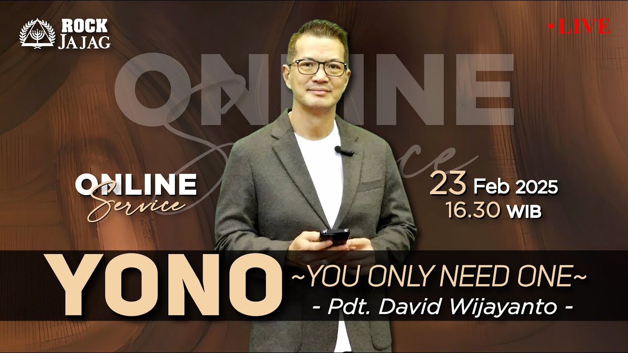 YONO (YOU ONLY NEED ONE) - ROCK JAJAG LIVE - 23 FEBRUARI 2025 - pk 16. ...