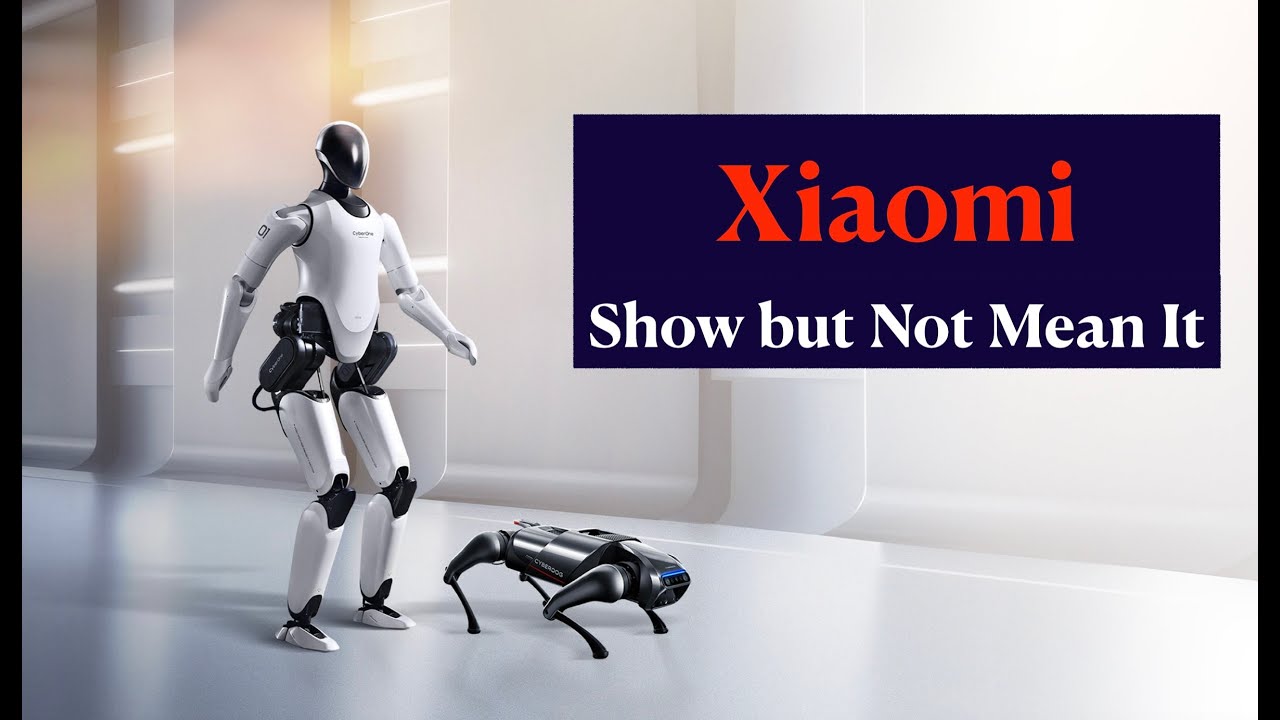 Xiaomi’s Robotics Strategy: "I Can Do This, But Won't Invest Heavily ...