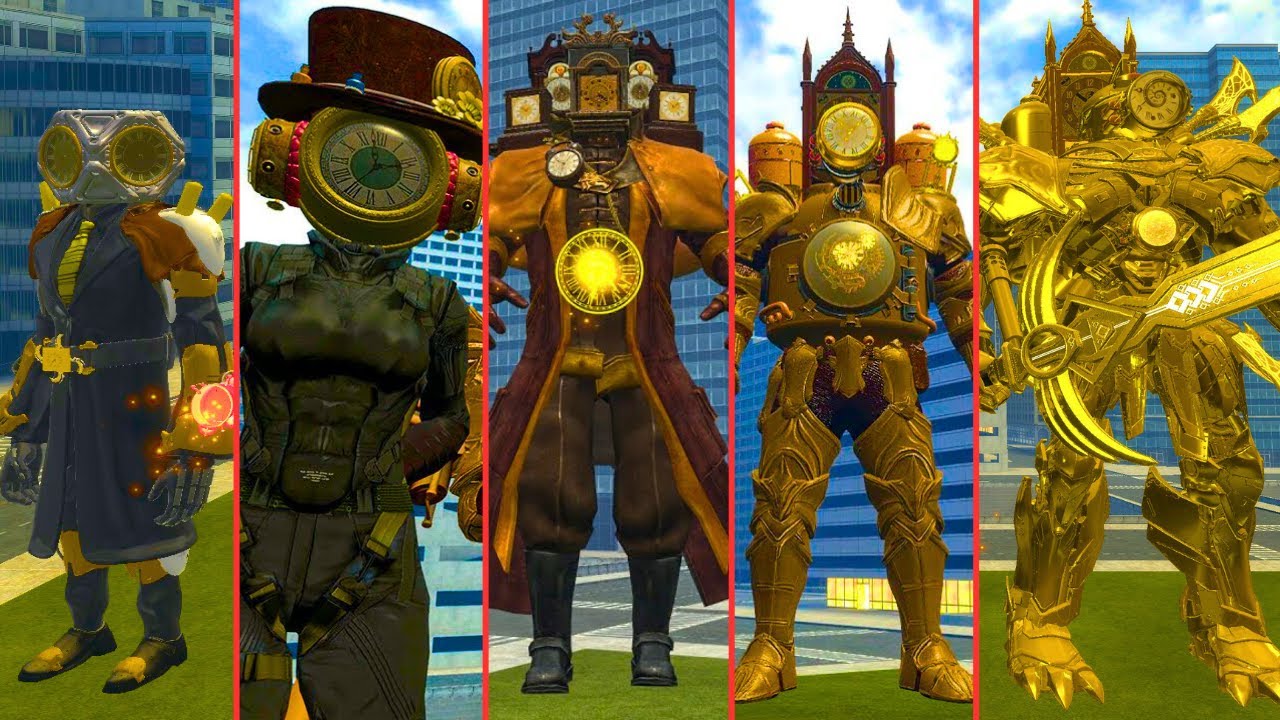 EVOLUTION OF NEW UPGRADED SWORD TITAN CLOCKMAN! Skibidi Toilet In Garry ...