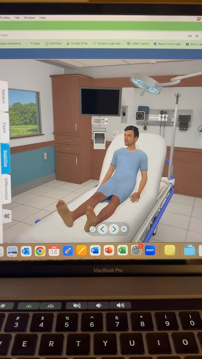 The most impressive medical simulation app - YouTube