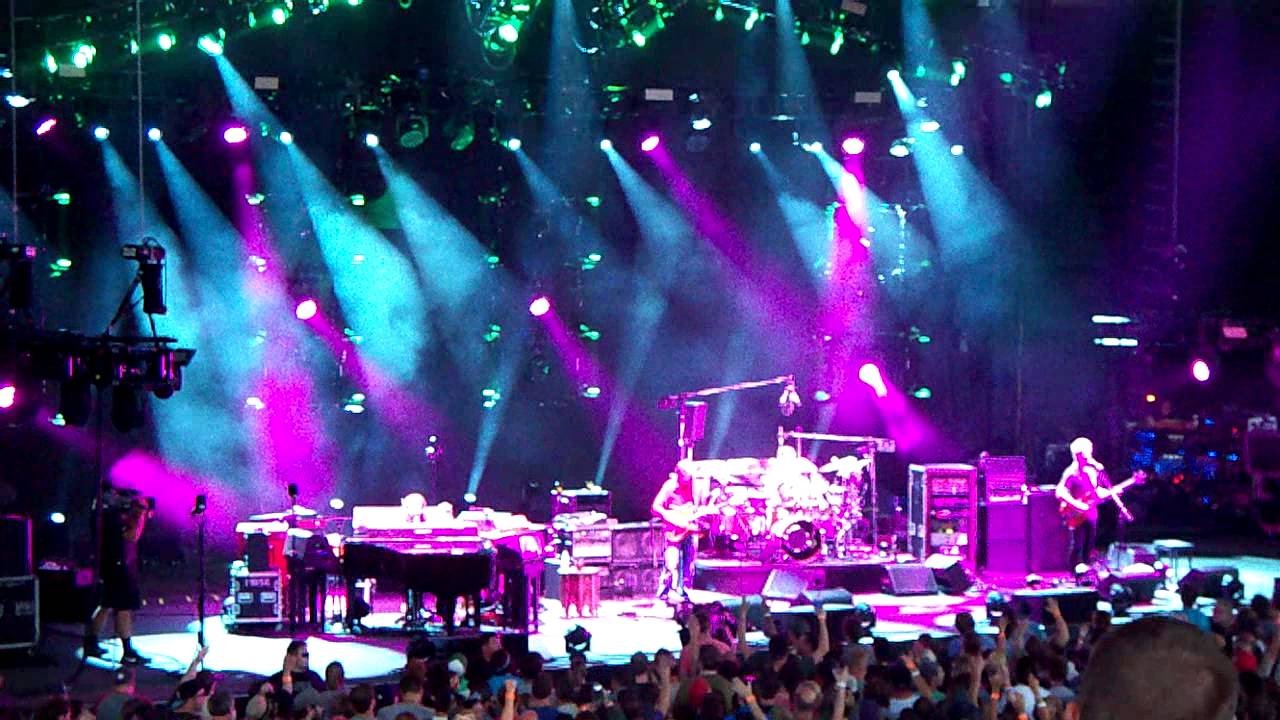 Phish - Fly Famous Mockingbird (Trey speaks)- Alpine Valley 8.9.2015 ...