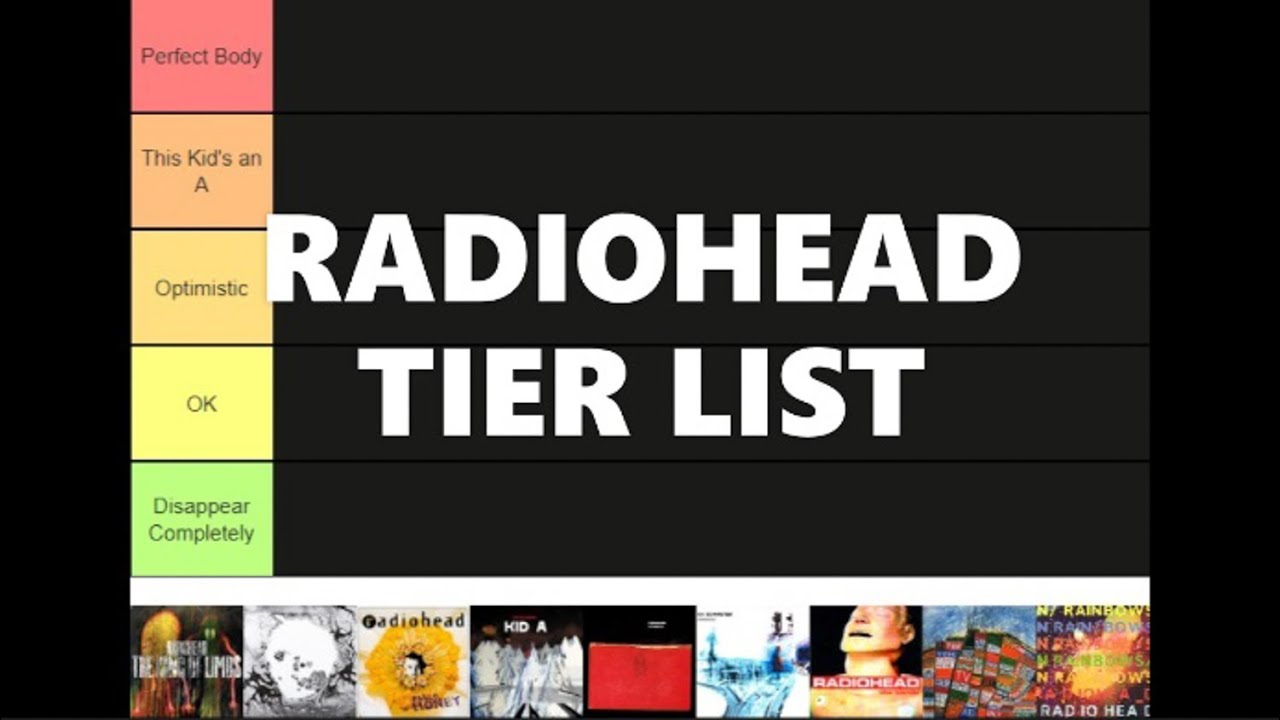RADIOHEAD ALBUM TIER LIST: Best Discography Ever? - YouTube