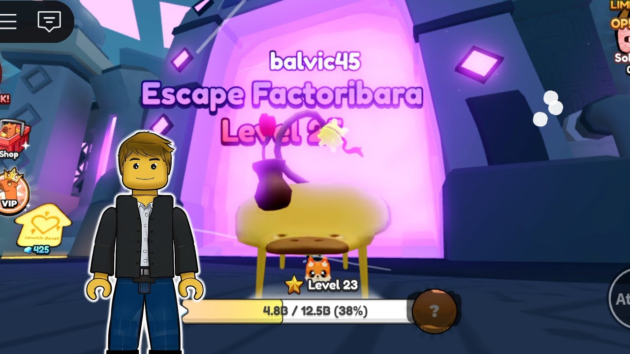 I have the powerful Capybara | Level 24 | Capybara Evolution Roblox ...