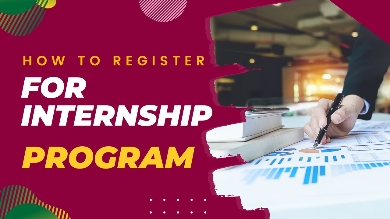 Simple Steps to register for internship program - YouTube