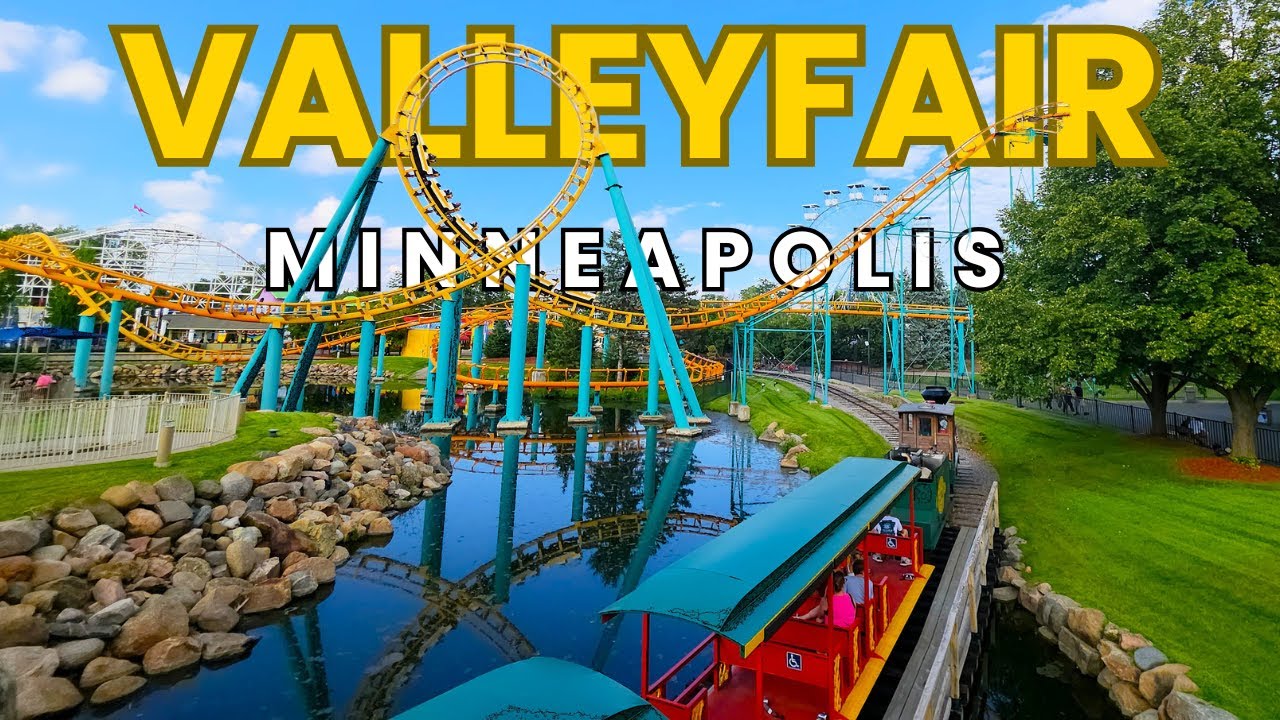 Valleyfair Amusement Park Minneapolis Minnesota Full Tour 2025 - YouTube