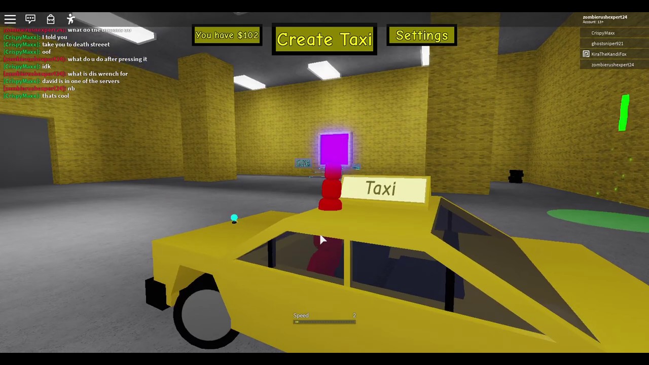 Roblox Taxi simulator 2- first look part 2 - YouTube