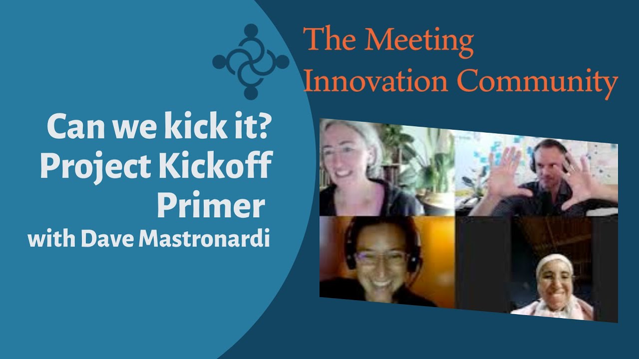 Can we kick it? Project kickoff primer - YouTube
