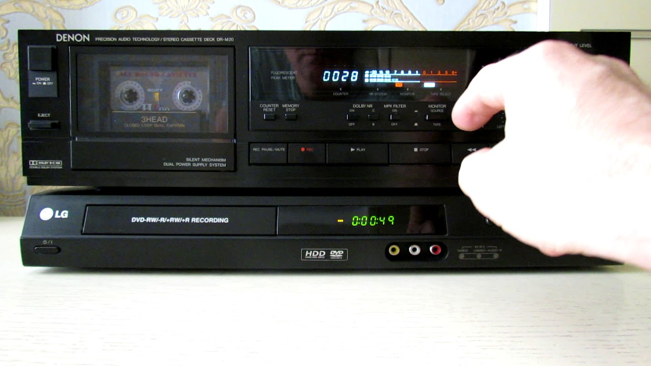 Denon DR-M20 - YouTube