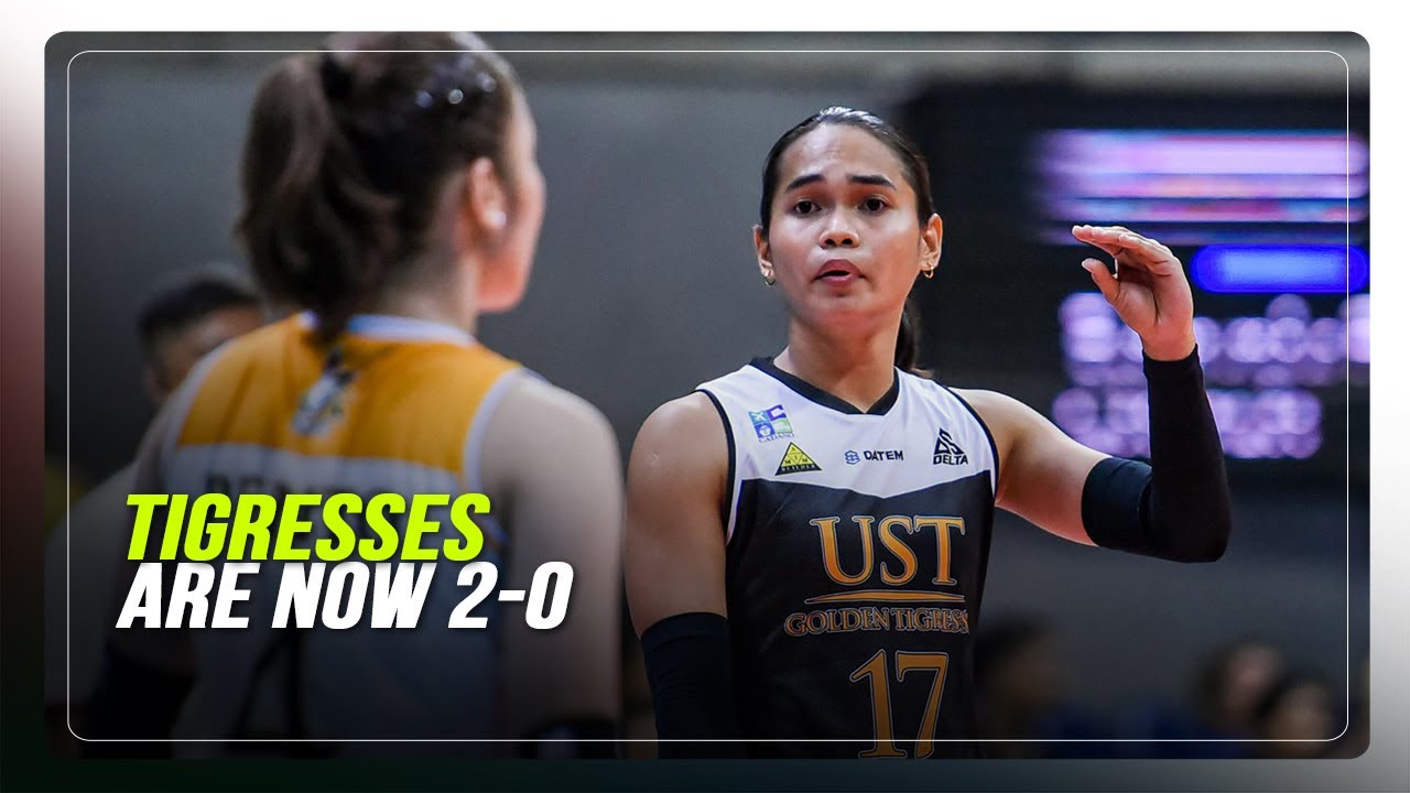 UST Tigresses improve to 2-0 | ABS-CBN News - YouTube