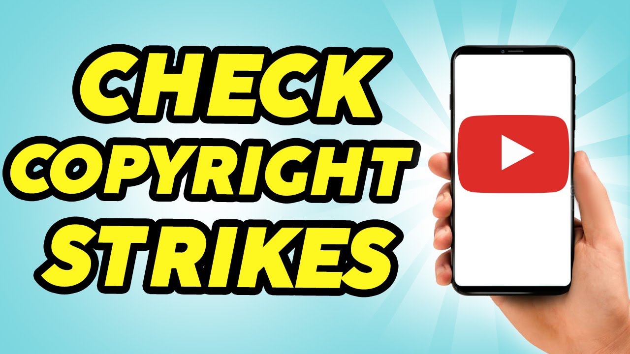 How to check copyright strikes on YouTube Studio - Step-by-Step Guide ...