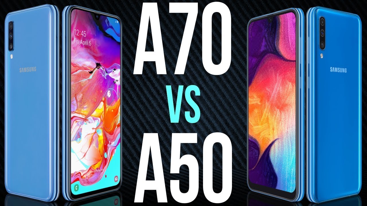 A70 vs A50 (64GB ou 128GB) - YouTube