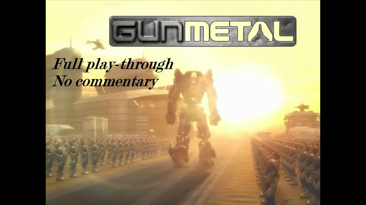 [Longplay, No Commentary] Gun Metal (PC, 2003) Full Play-through - YouTube