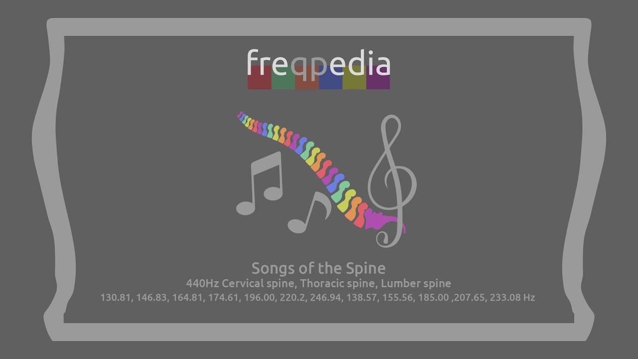 All Spine Problems Healing 440 Hz scale frequency - YouTube
