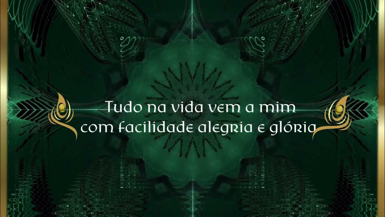 Tudo na vida vem a mim com facilidade alegria e glória (mantra de access) na voz de Ju Marconato ...
