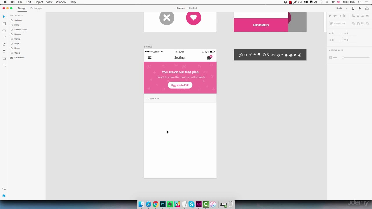 11 - Mobile UI Design | Settings Screen - YouTube