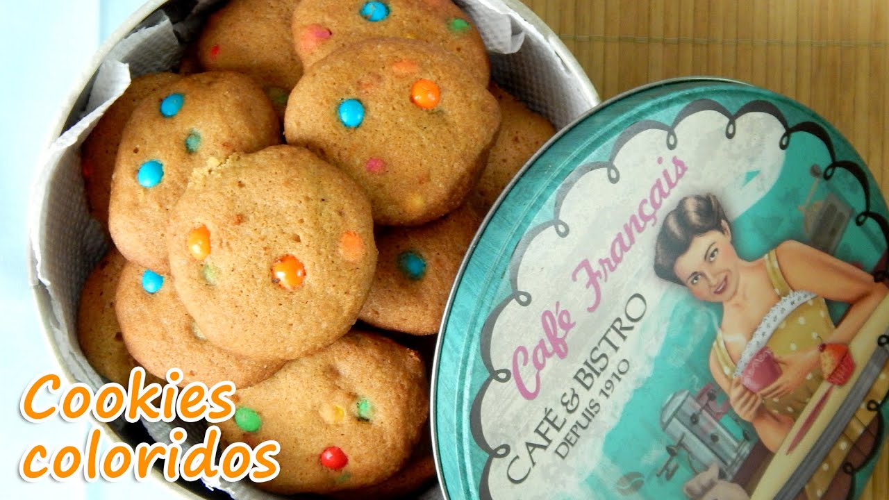 Cookies coloridos - YouTube