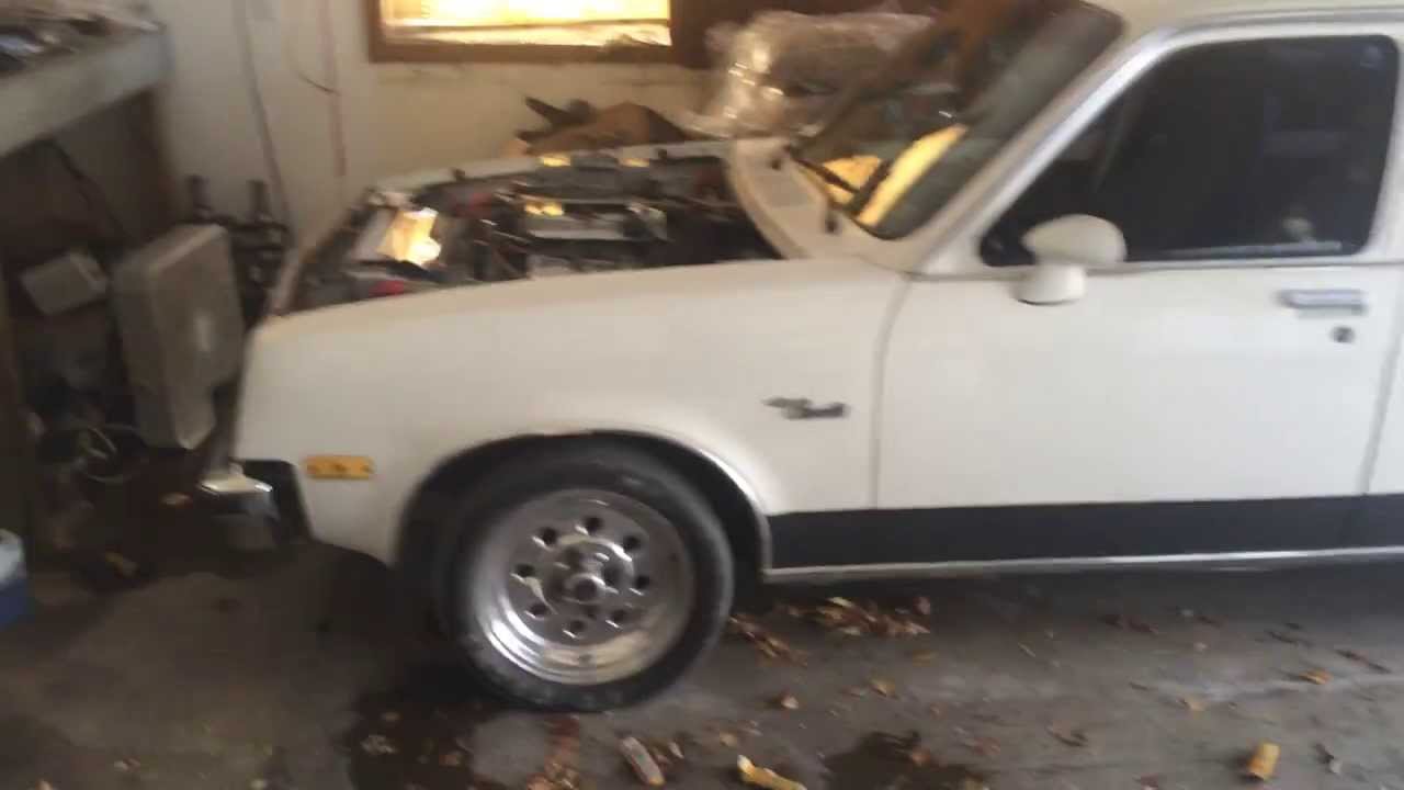 V6 CHEVETTE STARTUP ON E85 @19 DEG - YouTube