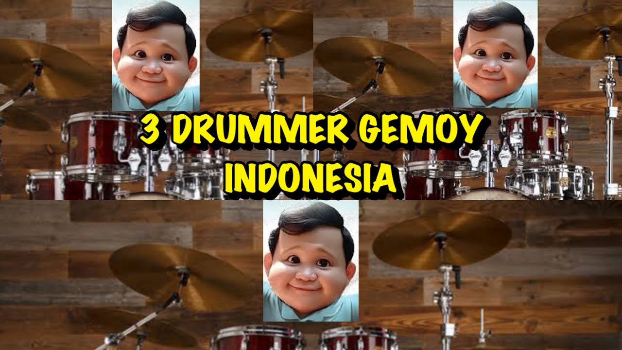 3 DRUMMER GEMOY INDONESIA - YouTube