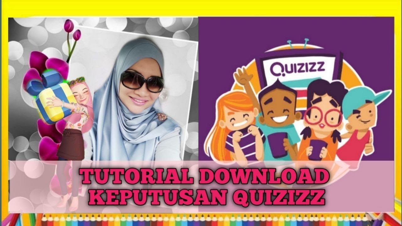 TUTORIAL DOWNLOAD KEPUTUSAN QUIZIZZ - YouTube