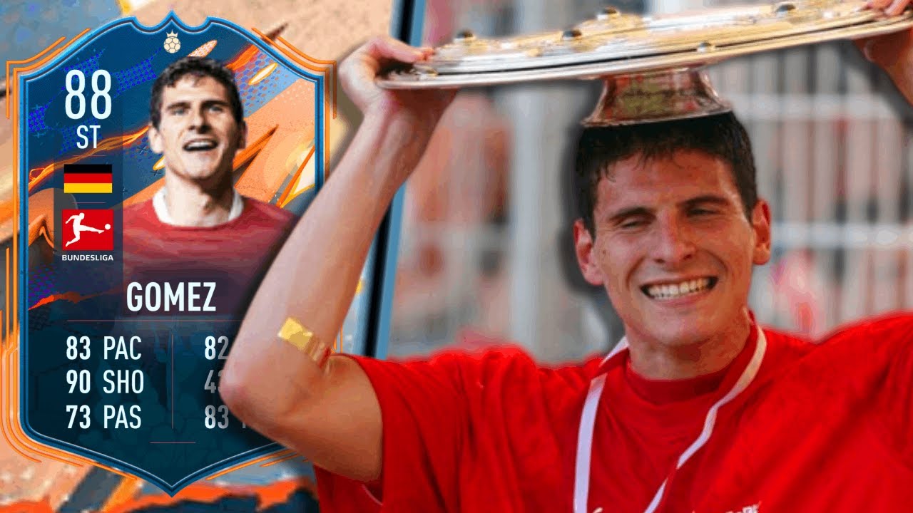 SUPER MARIO! 🎯 88 FUT Heroes Mario Gomez FIFA 23 Player Review - YouTube