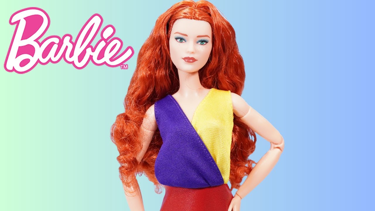 Barbie Signature Looks Doll Red Hair #-13 Unboxing - YouTube