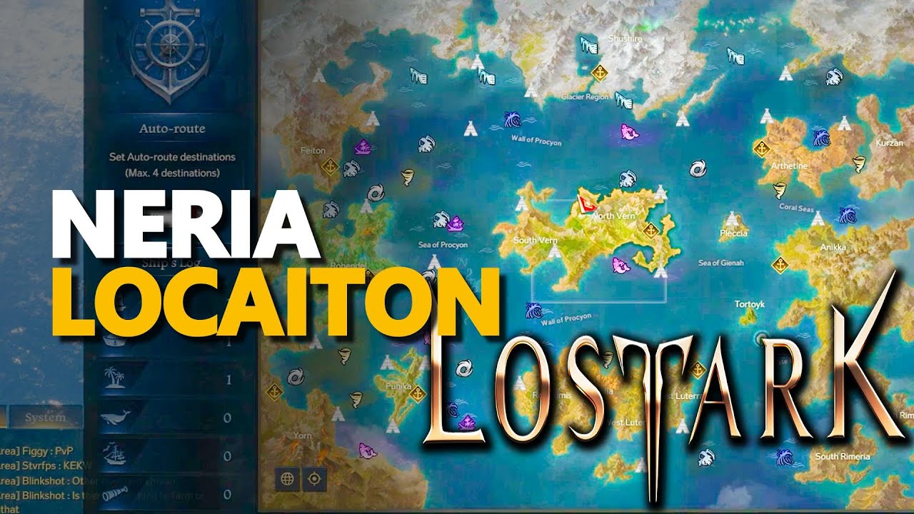 Neria Lost Ark Location - YouTube