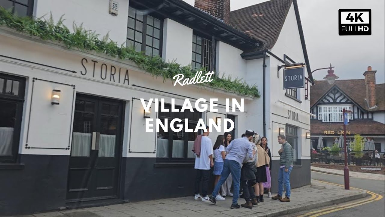 Radlett Village Drive 4K - ENGLAND - YouTube