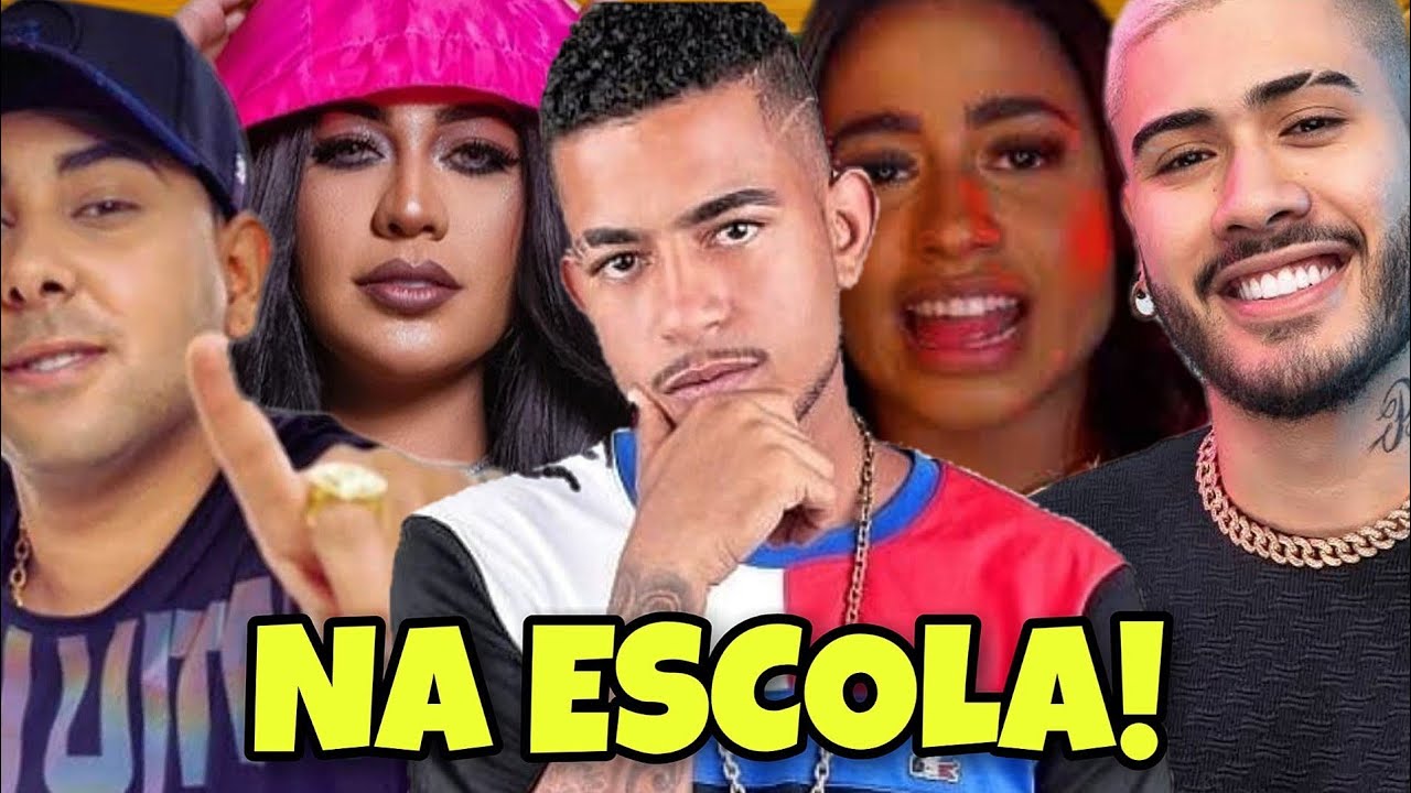 MC ABALO, MC LOMA, DJ GABI CAVALLIN, DJ GUUGA E KEVINHO NA ESCOLA ...