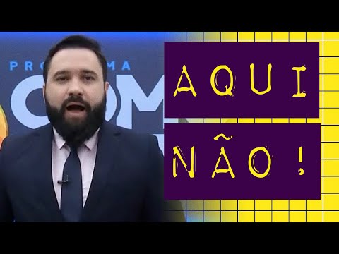 APRESENTADOR CALA A BOCA DE PATRIOTA AO VIVO